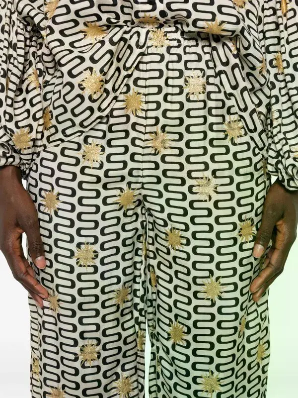 Sundress Symi Geometric Pattern Trousers