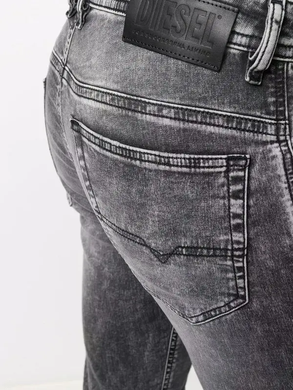 DIESEL® Thommer Low-rise Slim-fit Jeans - Grey