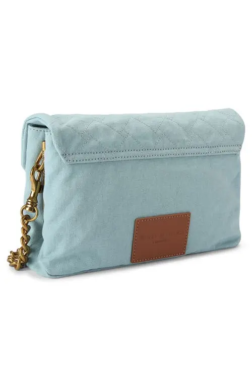 Kurt Geiger Celia Canvas Shoulder Bag - Light/pastel Blue