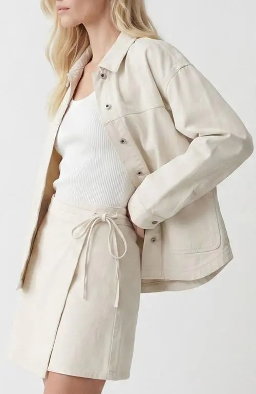 Vero Moda Jamie Denim Shirt Jacket - Birch