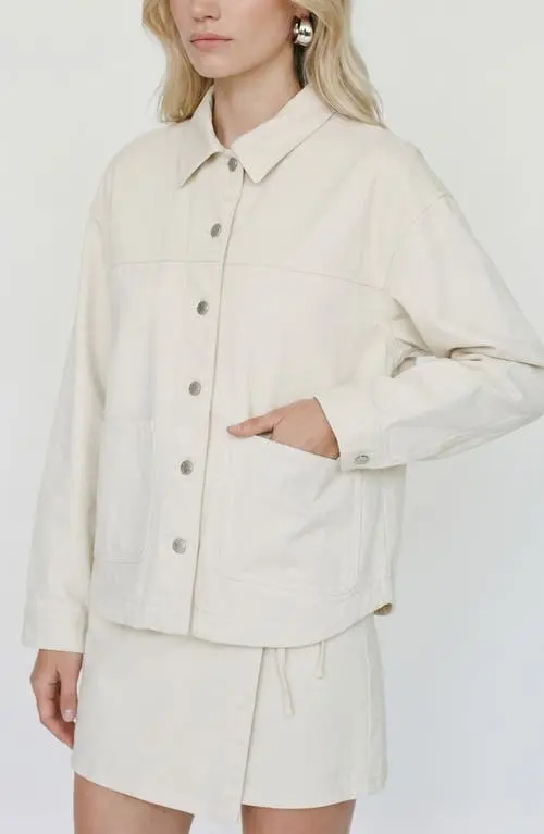 Vero Moda Jamie Denim Shirt Jacket - Birch