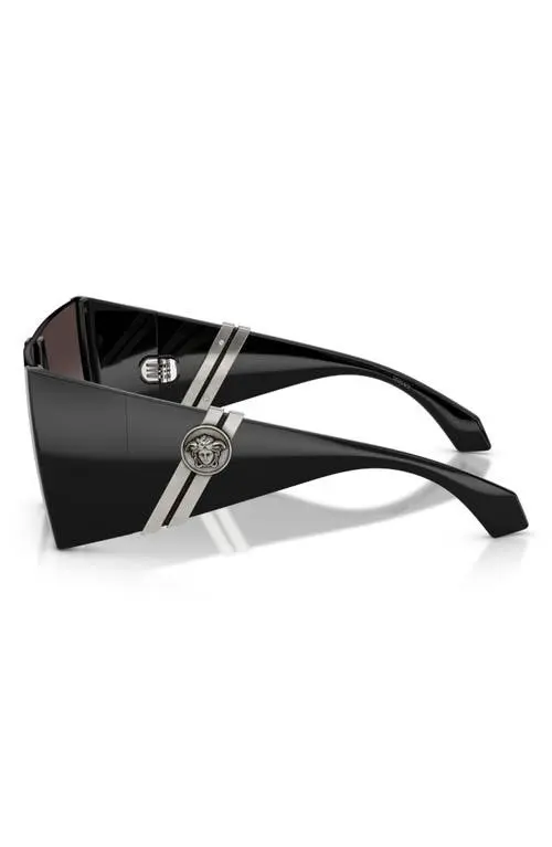 Versace Square Sunglasses - Black/grey Gradient