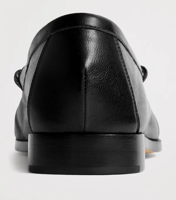 Bottega Veneta Leather Loafers With Intrecciato Weave