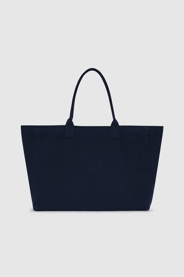 ANINE BING Leo Canvas Tote Bag
