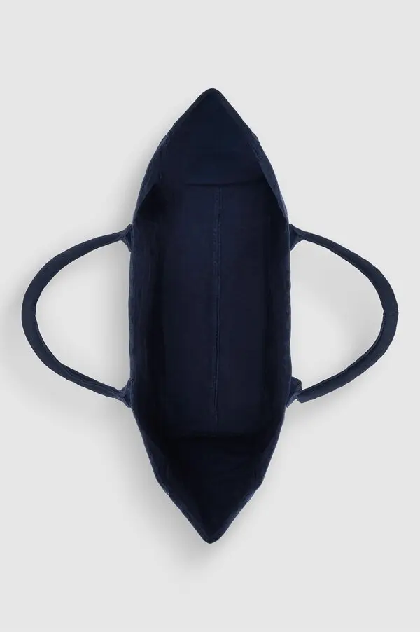 ANINE BING Leo Canvas Tote Bag