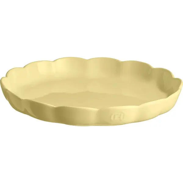EMILE HENRY Madeleine Fluted Tart Dish - Vanilla