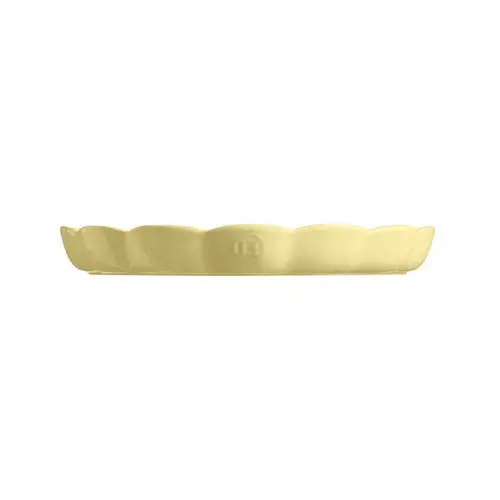 EMILE HENRY Madeleine Fluted Tart Dish - Vanilla