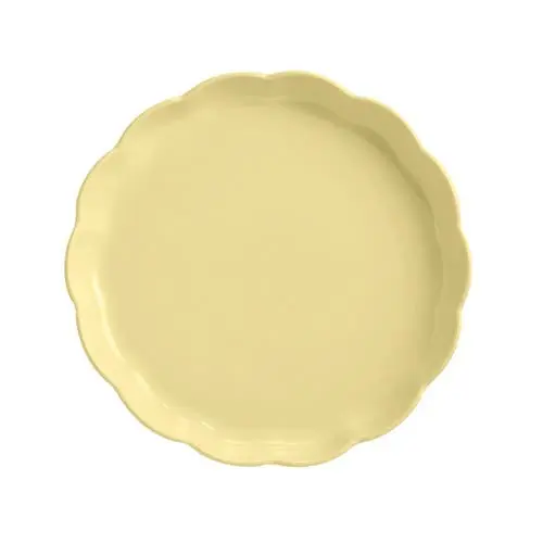 EMILE HENRY Madeleine Fluted Tart Dish - Vanilla