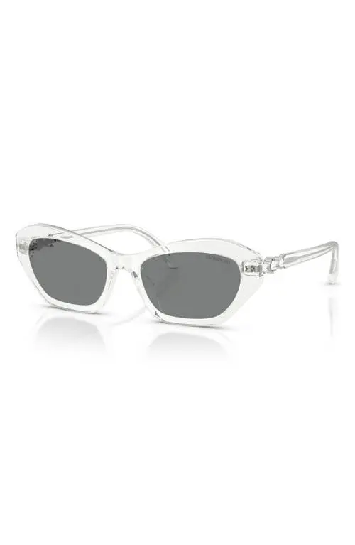 SWAROVSKI Cat Eye Sunglasses - Transparent/dark Grey