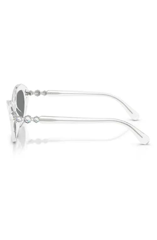 SWAROVSKI Cat Eye Sunglasses - Transparent/dark Grey