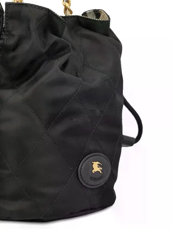 Burberry Quilted Bucket Bag
