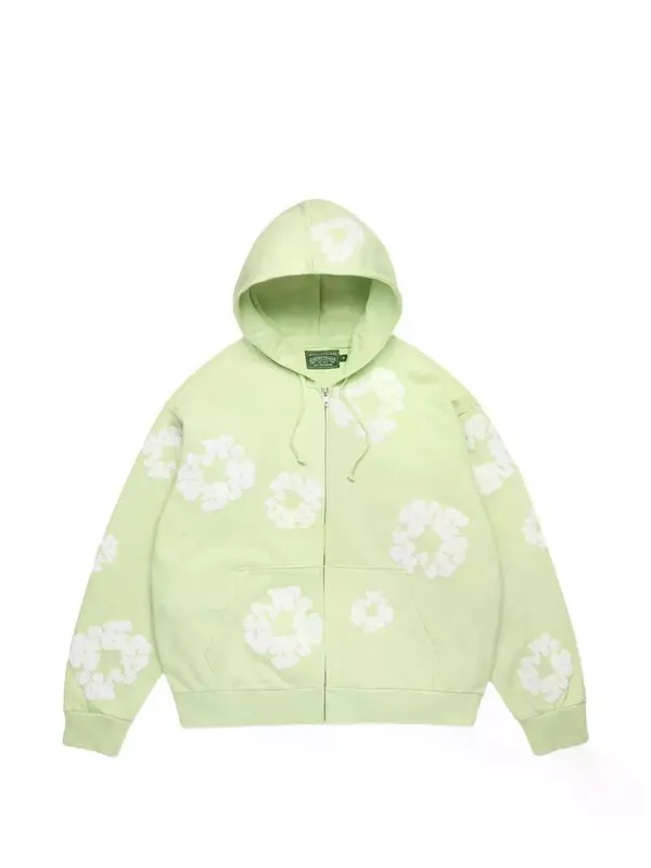 DENIM TEARS Cotton Wreath Hoodie - Green