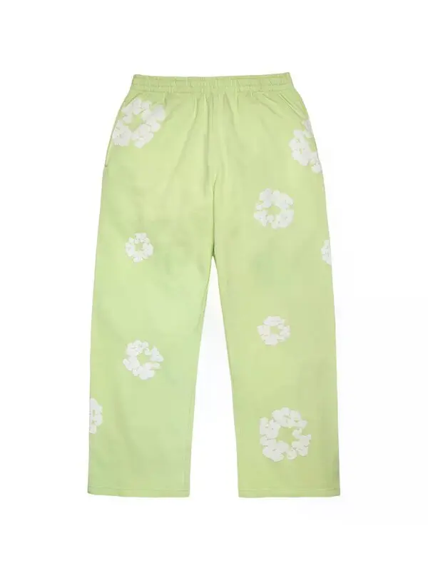 DENIM TEARS Cotton Wreath Track Pants - Green