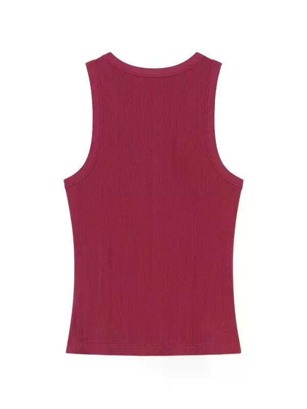 Givenchy Ribbed Knit Logo Tank Top