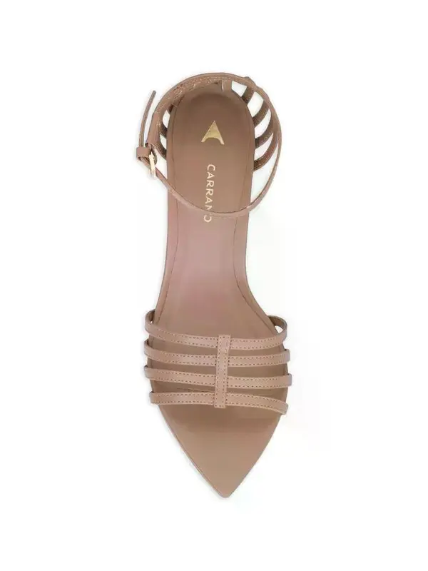 ANDREA CARRANO Strappy Stiletto Sandals