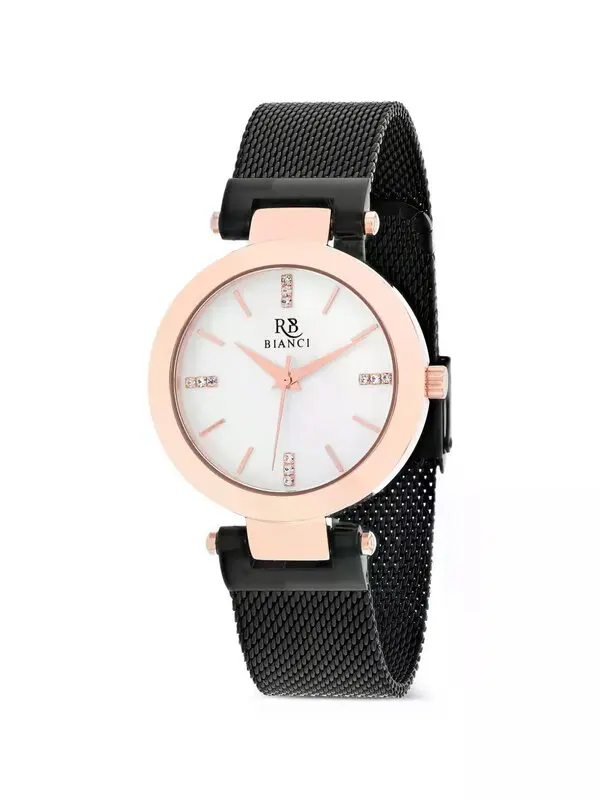 ROBERTO BIANCI Cristallo Mesh Watch - White