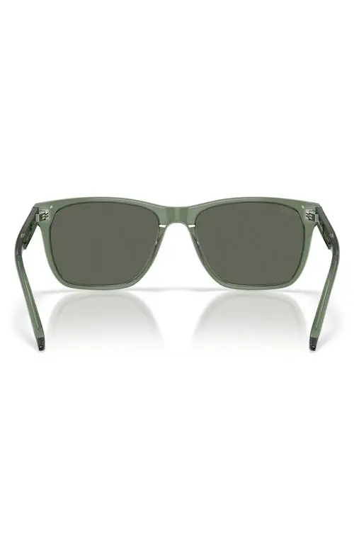 COSTA DEL MAR Polarized Square Sunglasses - Algae Green/gray 580g