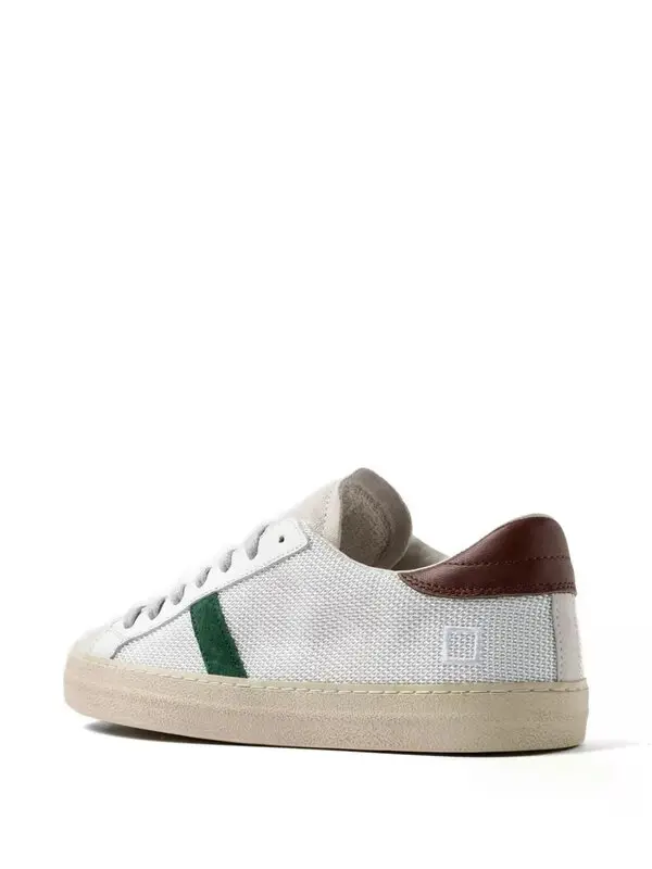 D.a.t.e. Embroidered Logo Suede Tongue Sneakers