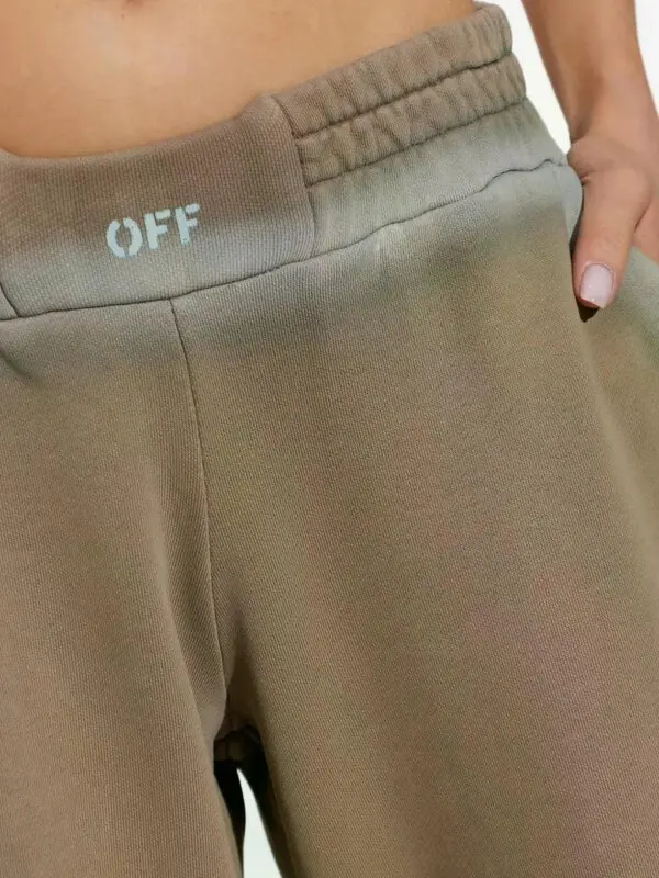 Off-White Logo-print Wide-leg Track Pants
