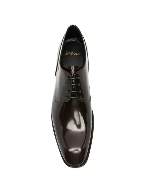 Saint Laurent Leather Derby Shoes