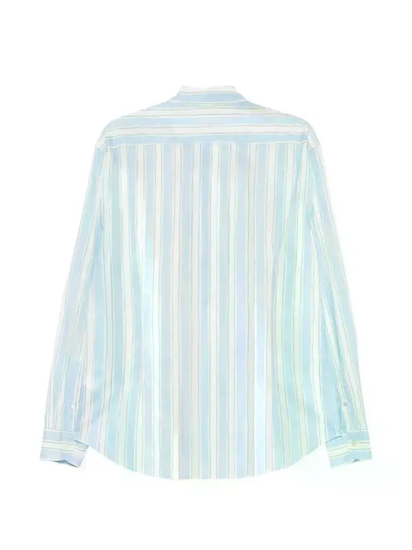 MC2 SAINT BARTH Sikelia Striped Long-sleeve Shirt