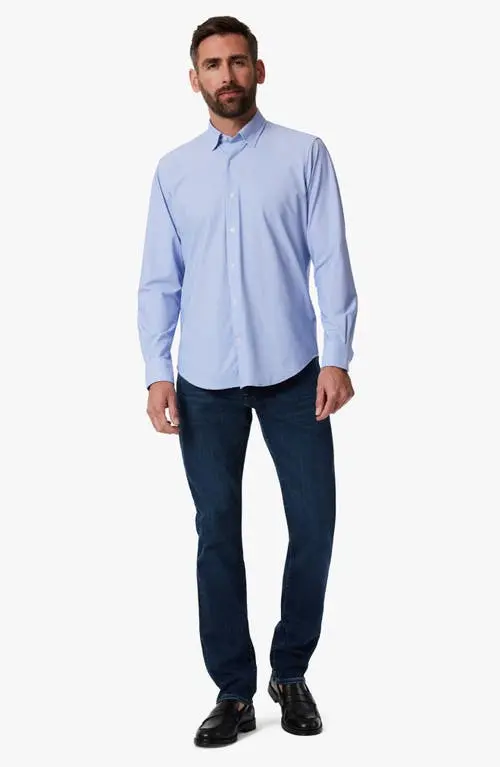 34 Heritage Geometric Button-up Shirt - Blue