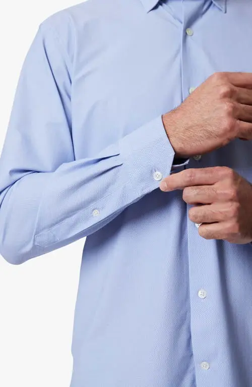 34 Heritage Geometric Button-up Shirt - Blue