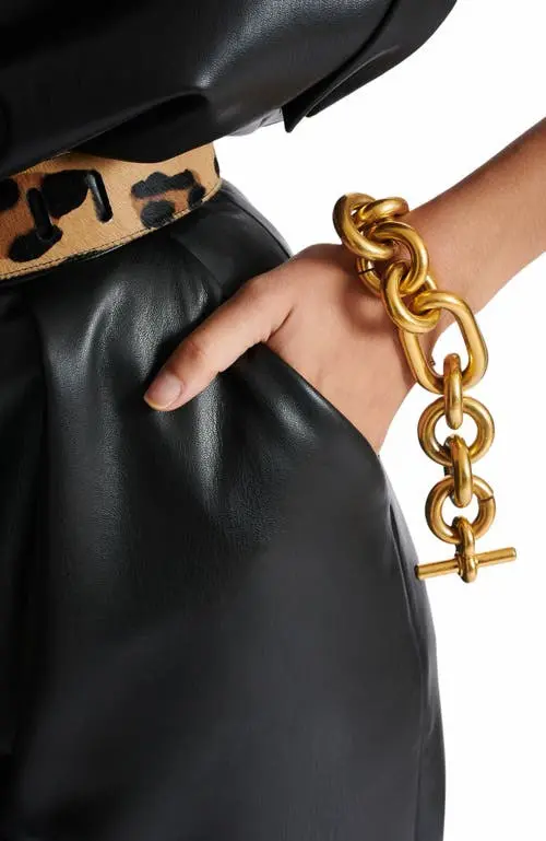 Balmain Sync Brass Chain Bracelet
