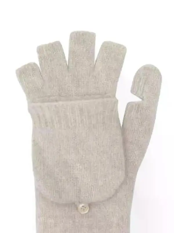 LINNEA LUND Button Knitted Mittens
