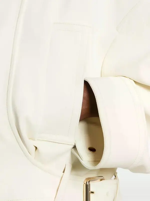 Sportmax Cropped Jacket With Buckle Detail