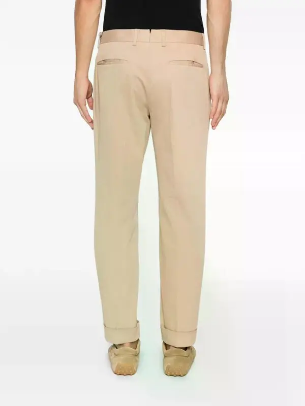 Incotex Pleated Turn-up Trousers