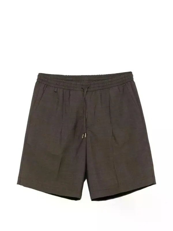 BRIGLIA 1949 Pleated Drawstring Shorts