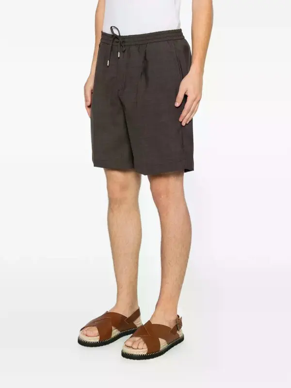 BRIGLIA 1949 Pleated Drawstring Shorts