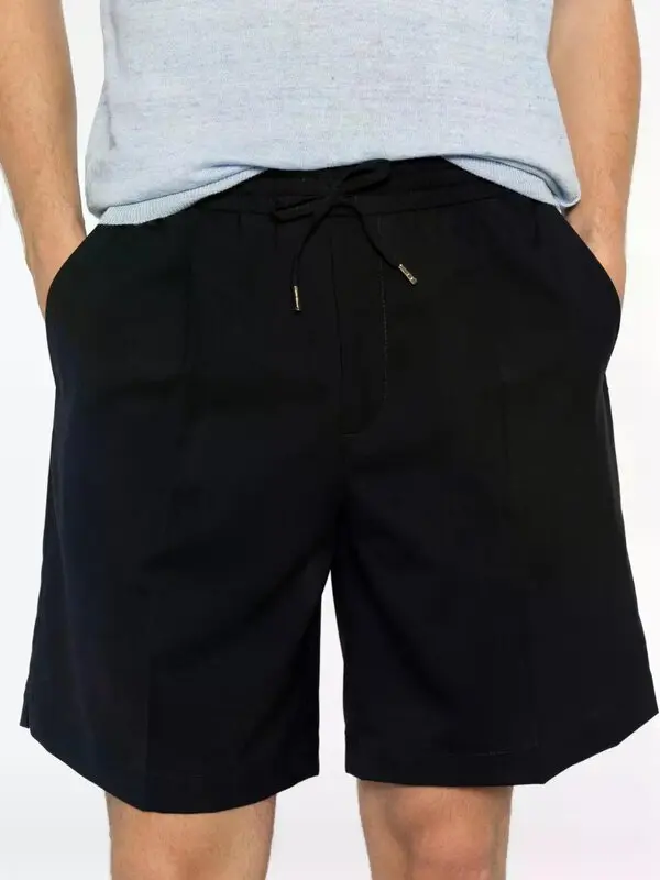 BRIGLIA 1949 Pleated Drawstring Shorts