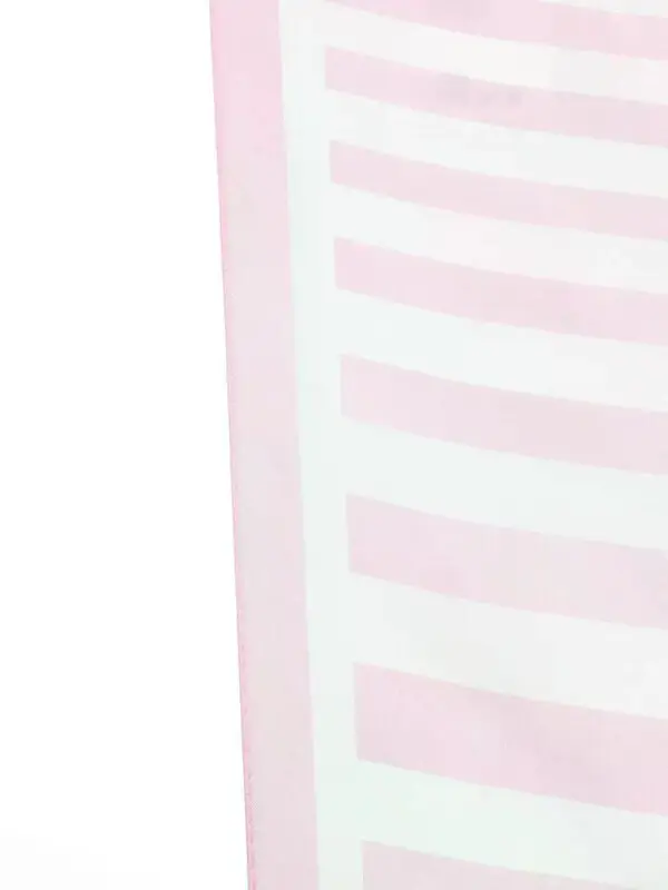 Jacquemus Le Foulard A Rayures Silk Scarf