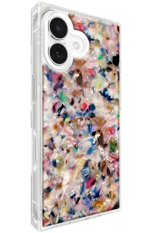 FLAUNT Square Iridescent Magsafe Case For Apple Iphone 17