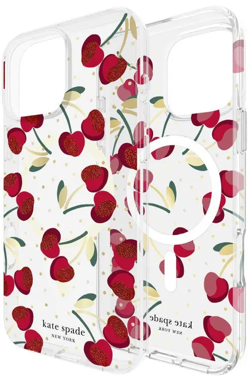 Kate Spade New York Protective Magsafe Case For Apple - Red
