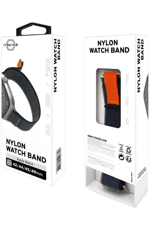ITSKINS Nylon Watch Band For Apple Watch 42mm / 44mm / 45mm / 49mm