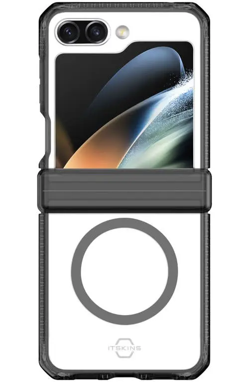 ITSKINS Supreme_r Hinge Magsafe Case For Samsung Galaxy Z Flip5 - Black