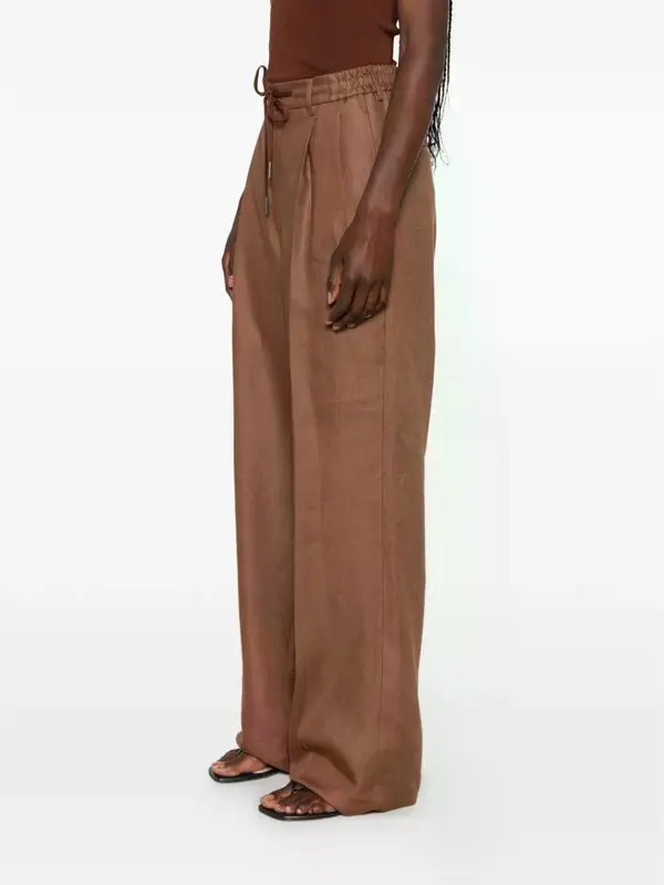 Tagliatore Tailored Linen Trousers