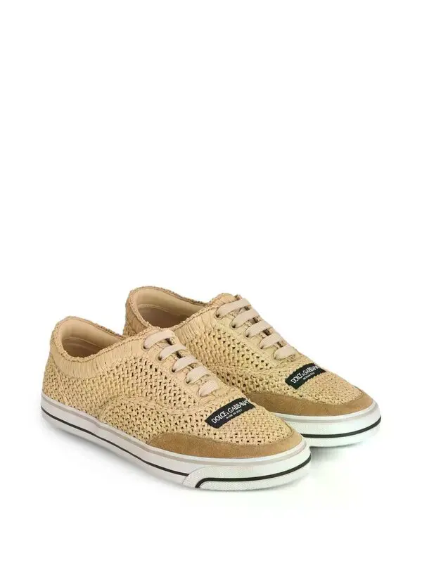 Dolce & Gabbana Dg Sailing Raffia Sneakers
