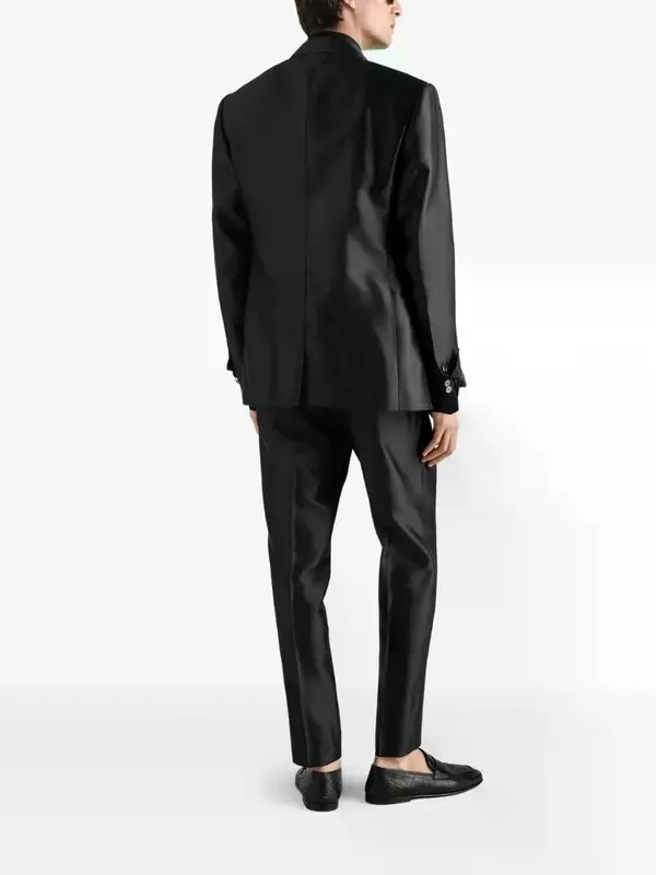 Dolce & Gabbana Mikado Shantung Silk Trousers