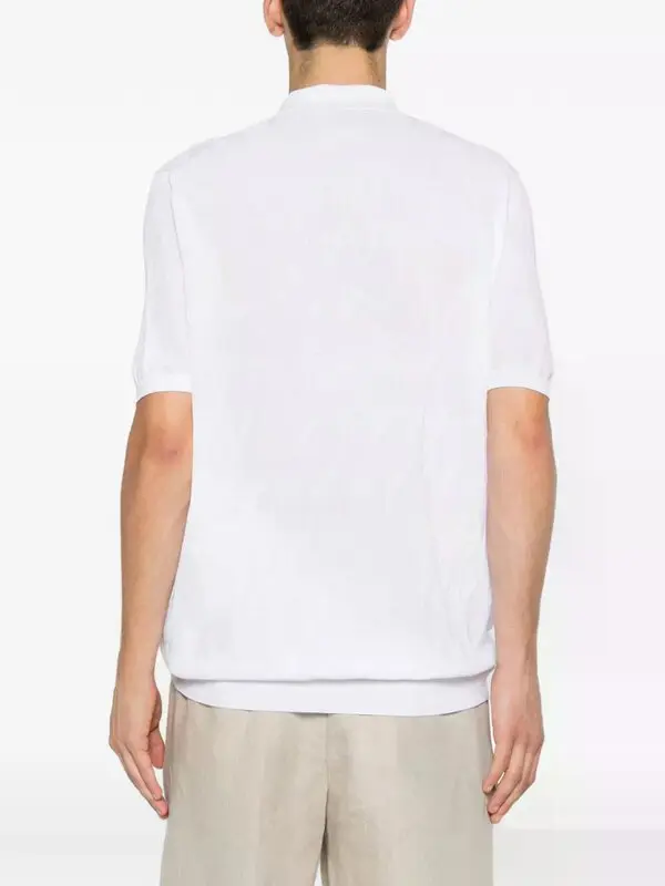 JEORDIE'S Diamond-textured Polo Shirt