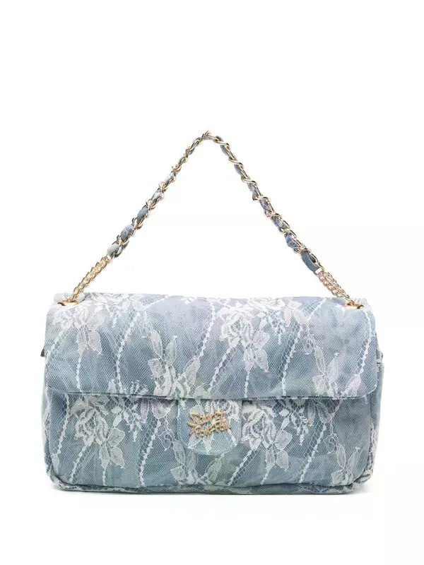 SECRET PON-PON Charlotte Lace-overlay Shoulder Bag
