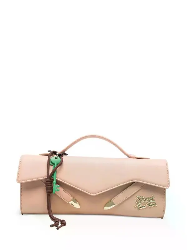 SECRET PON-PON Clutch Bag - Neutrals