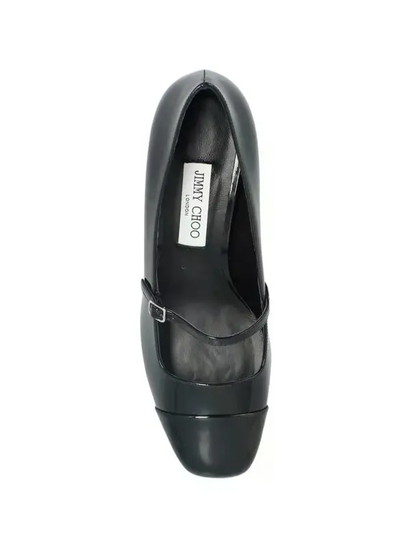 JIMMY CHOO Elisa Crystal-embellished Patent Leather Pumps