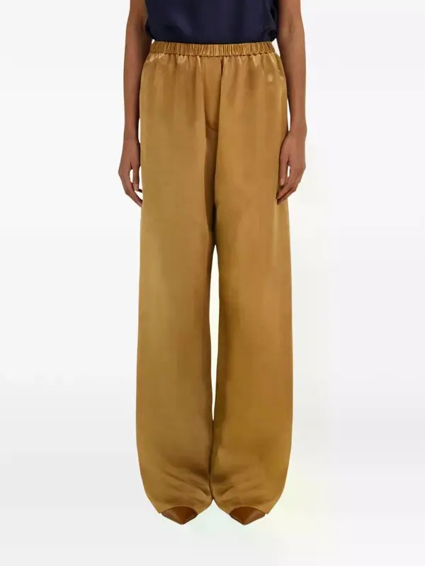 FERRAGAMO Satin Trousers