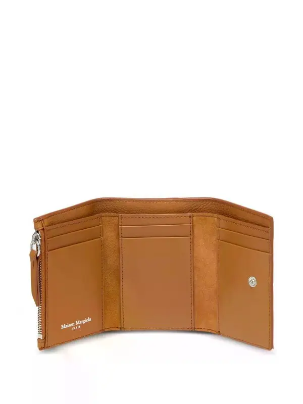 MAISON MARGIELA Zip Grained Leather Wallet