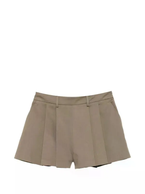 NINA 14.7 Tailored Shorts With Pleated Detail