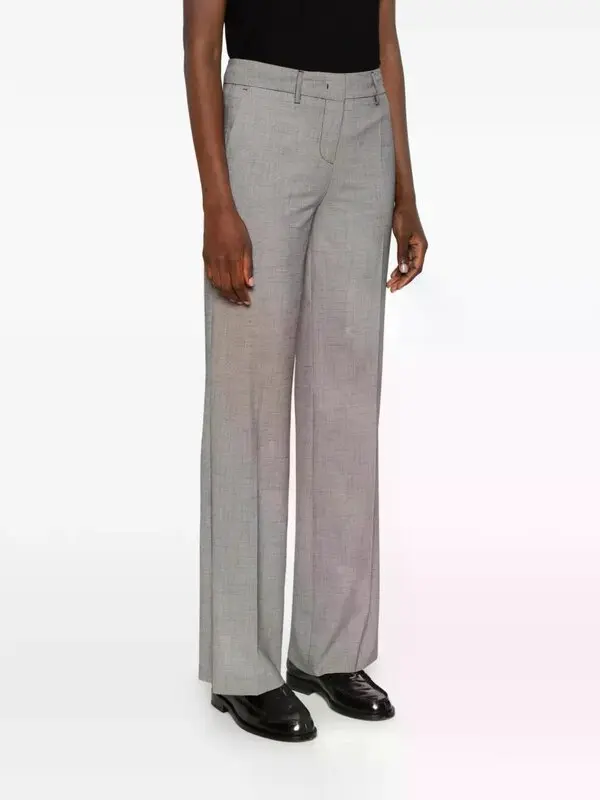 NINA 14.7 Micro-check Tailored Trousers